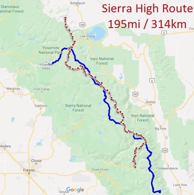 Sierra High Route 2020 – Ramblin' Recon